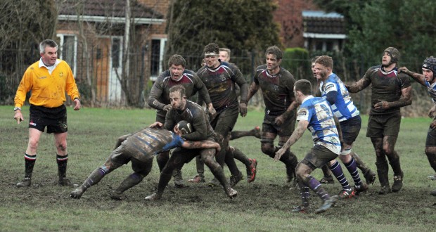 Unwanted landmark as Spalding RFC lose mudbath – The Voice
