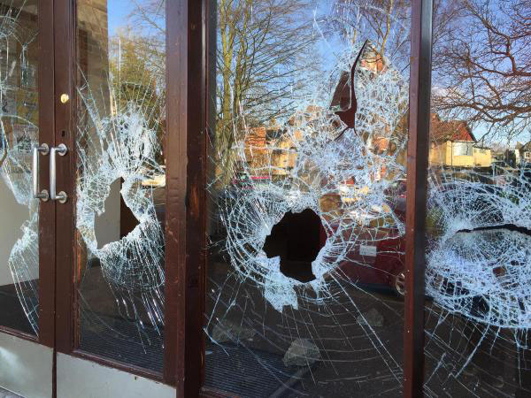 Windows broken and laundry scattered in late-night vandalism – The Voice