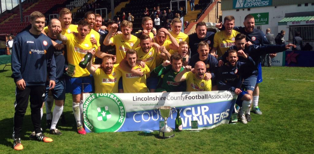 Five-star Pinchbeck United Sunday make history with county cup win ...