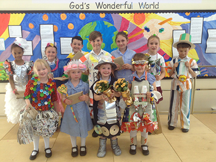 Pupils take to the eco catwalk - The Voice