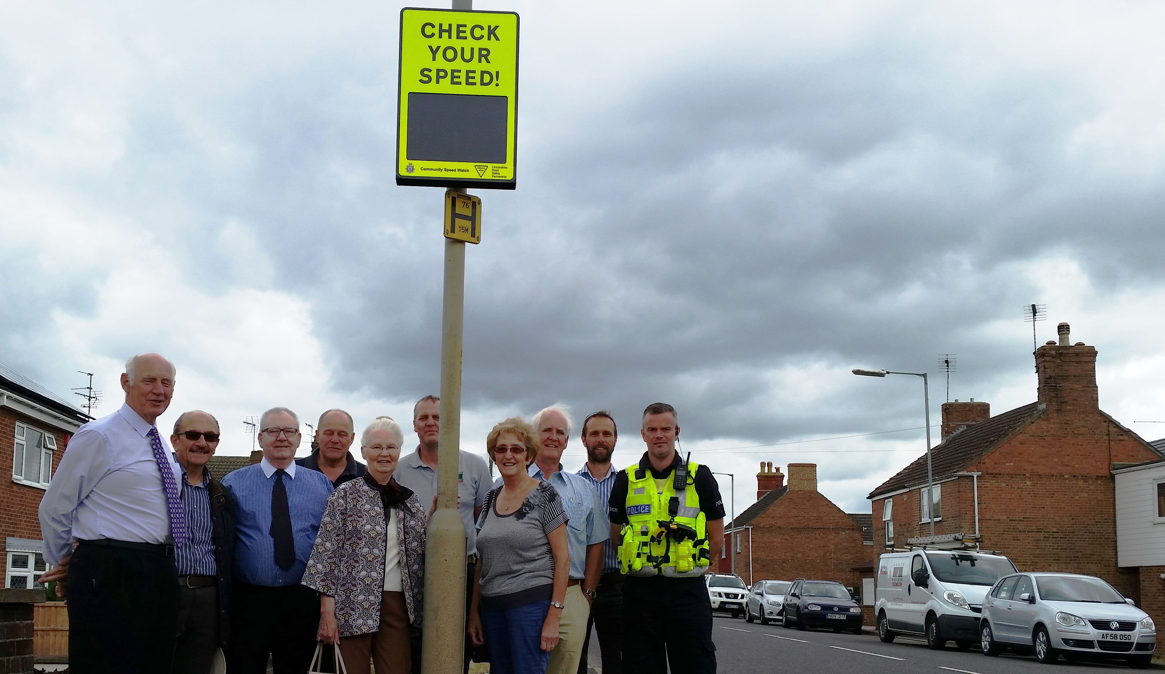 New reactive road speed signs for Spalding are portable - The Voice