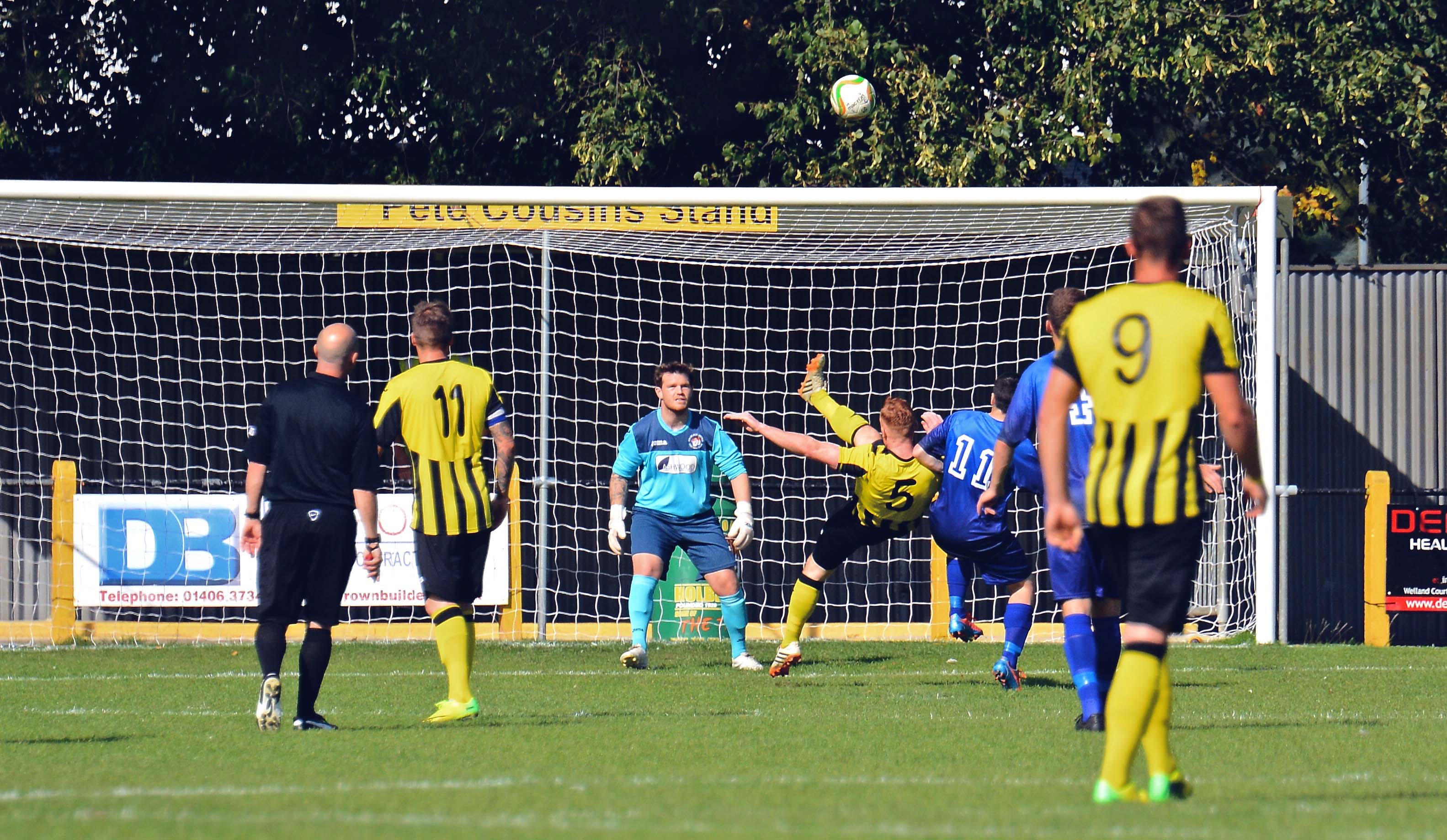Keeper Drury scores memorable leveller to keep Holbeach United in the ...