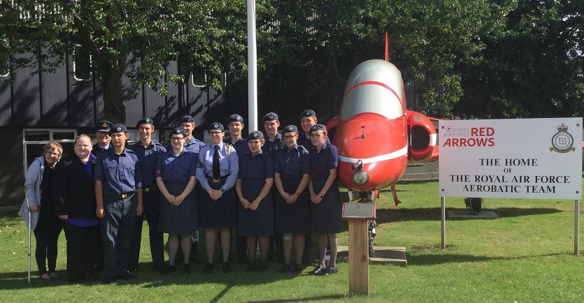 Red Arrows thrill for Spalding’s ATC squadron - The Voice