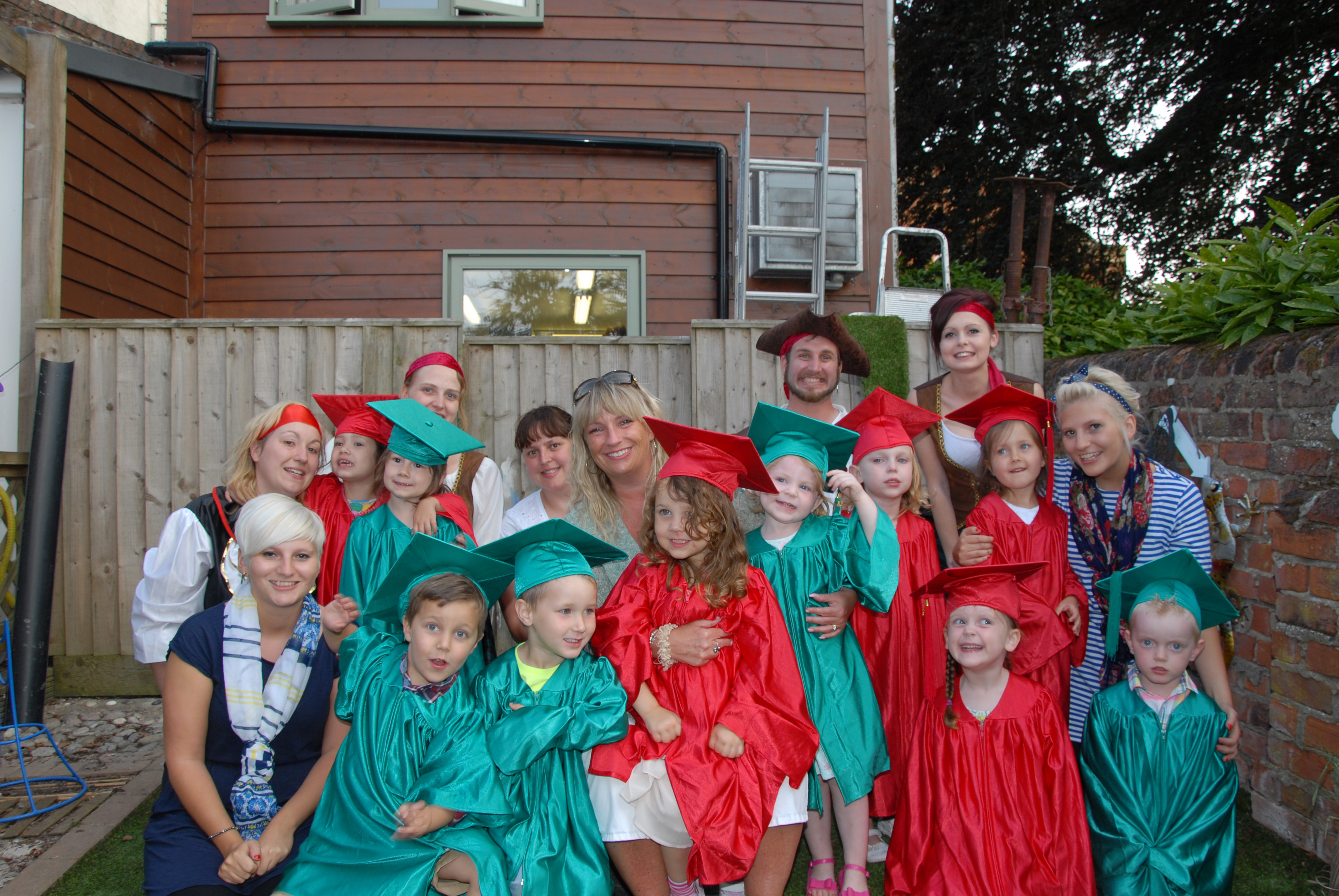 Youngsters graduate from nursery - The Voice