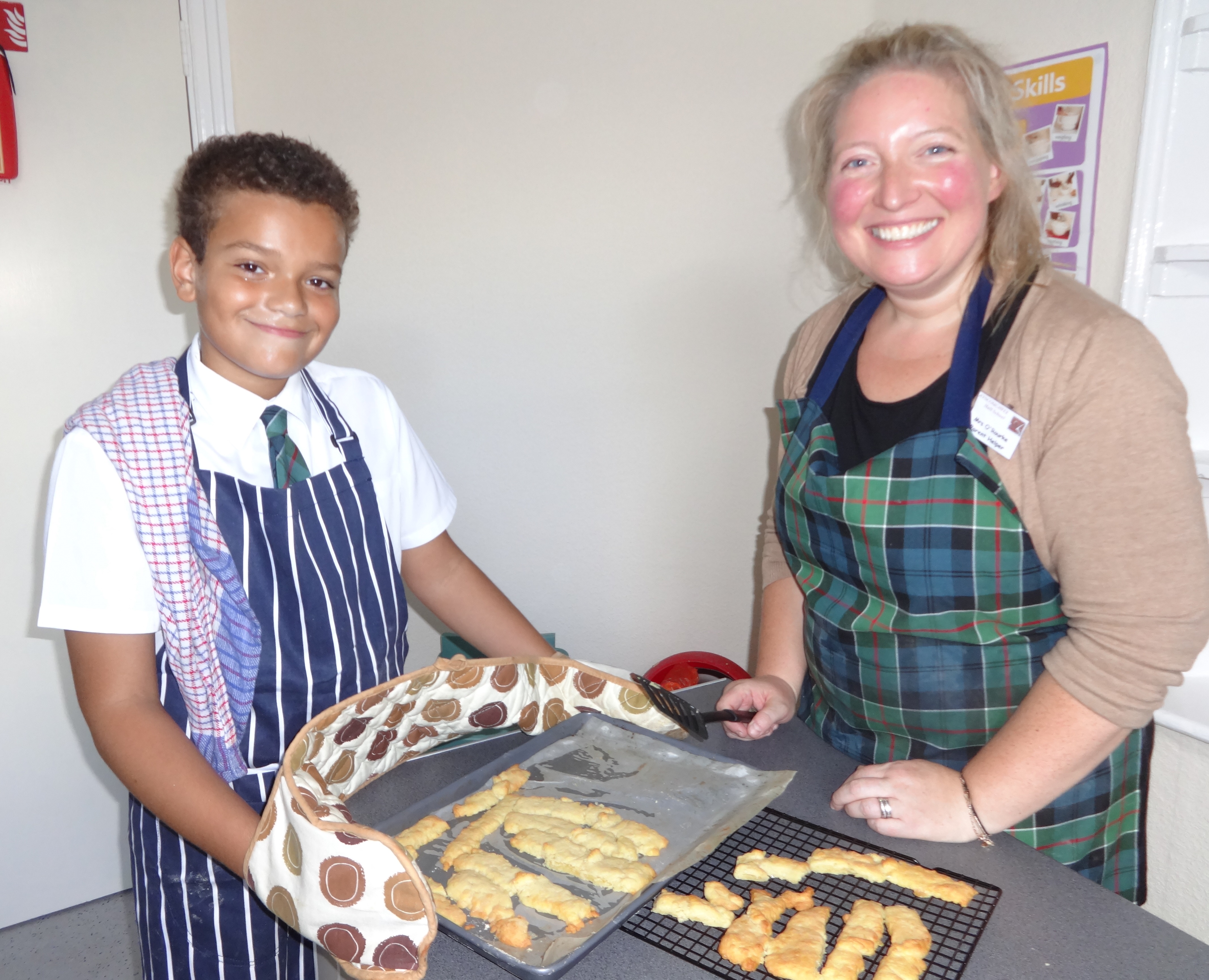 Pupils learn baking skills in school’s state-of-art kitchen - The Voice