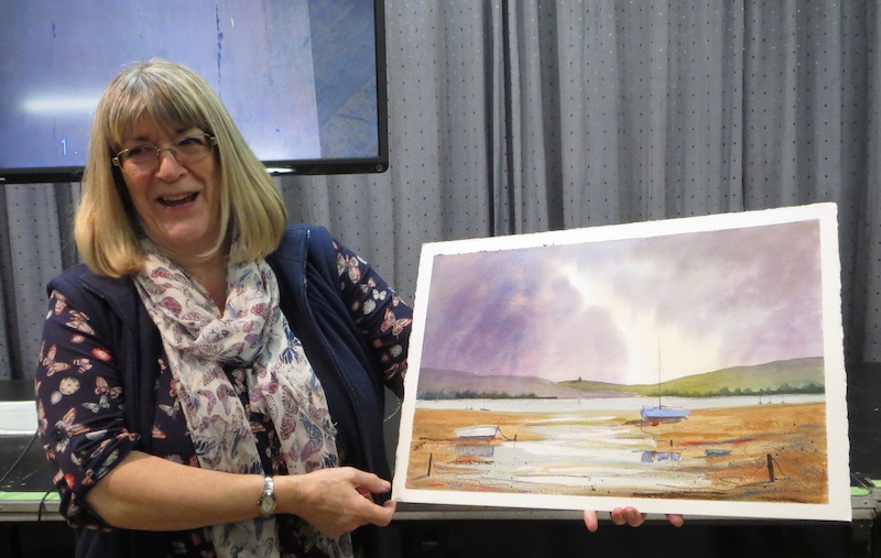 Artist shows off skill to Spalding society - The Voice