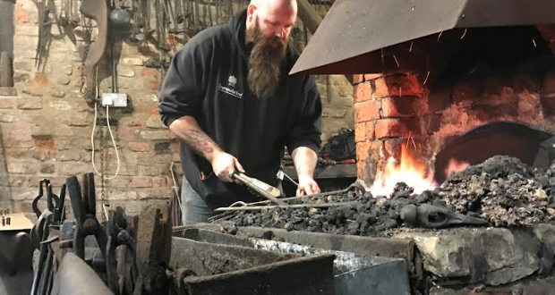 New blacksmith helps future of Spalding’s Chain Bridge Forge Museum ...