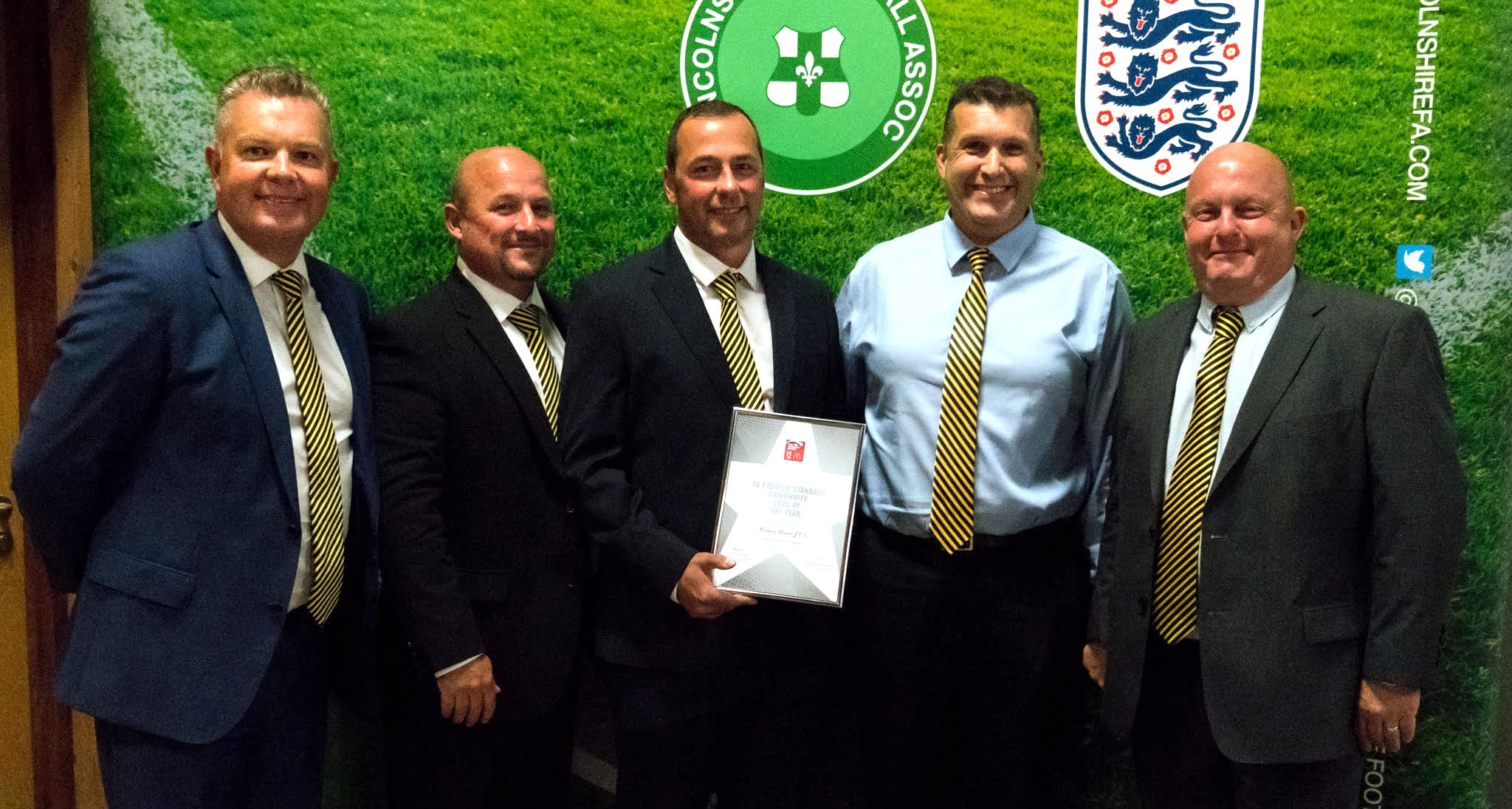 Future looks bright as Holbeach United receive coveted Lincs FA award ...