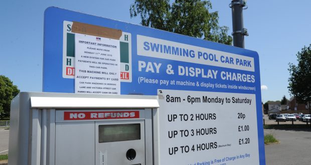 Spalding parking machine costs rise again - The Voice