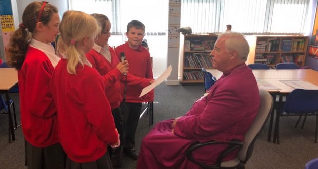 Bishop launches new syllabus at Crowland school – The Voice
