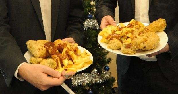 Deep-fried delights of a battered Christmas dinner from Spalding chippy ...