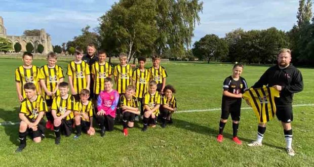 Burmor Projects deliver sponsorship boost to Crowland under-13s – The Voice