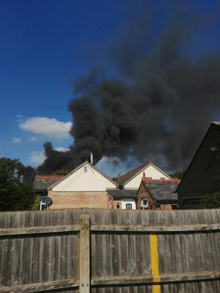 Large fire between Holbeach Drove and Gedney Hill - The Voice