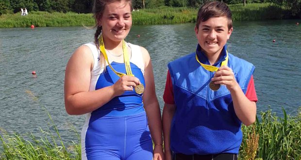 Oar-some Archie and Lucy pick up medals at Peterborough Junior Rowing ...
