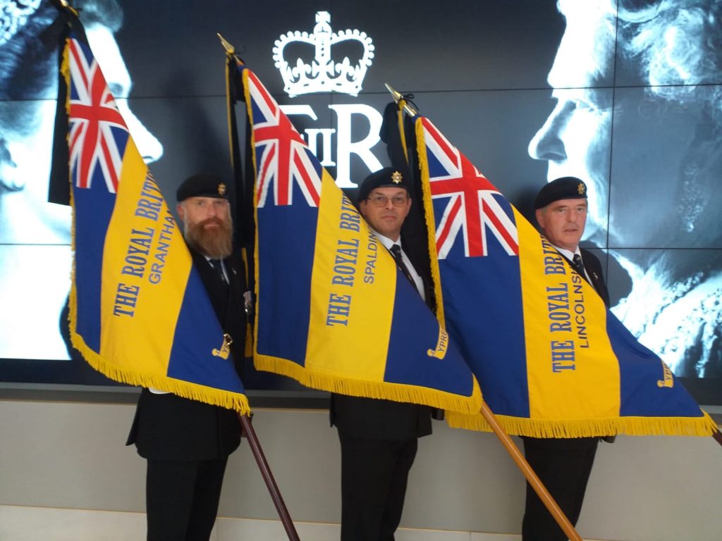 Proud part for local legion standard bearers in procession for Queen ...
