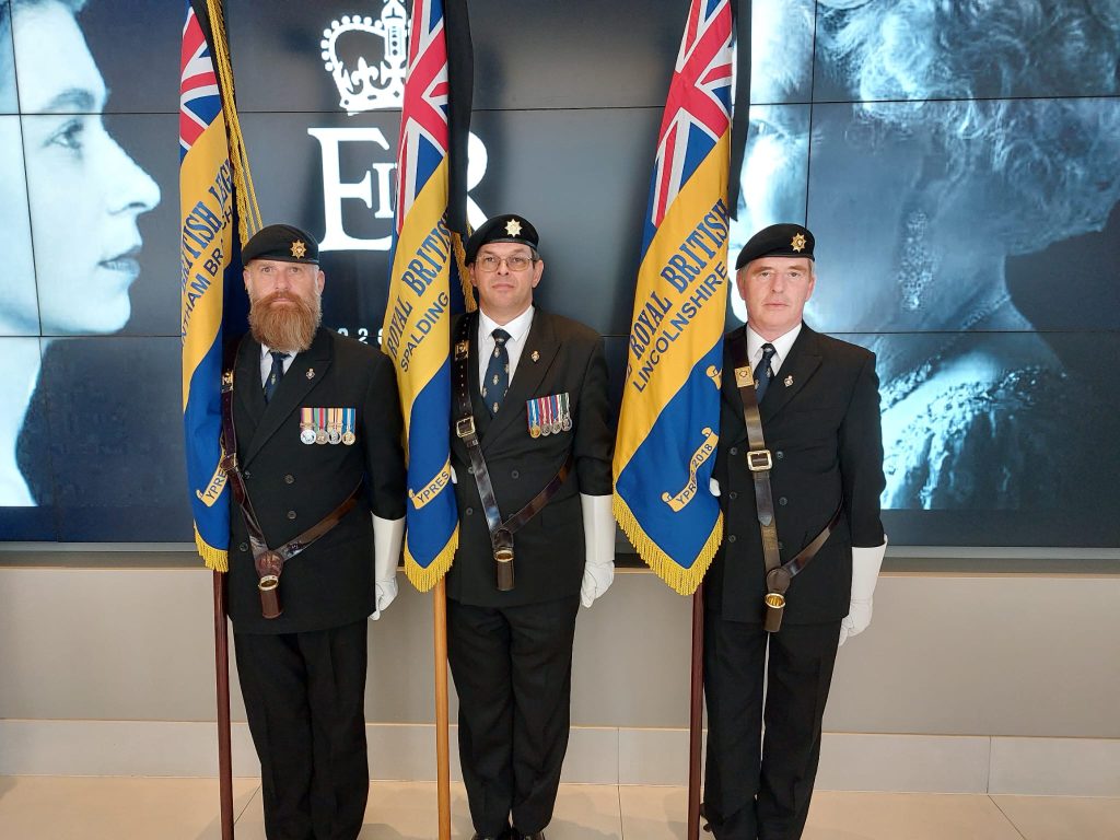 Proud part for local legion standard bearers in procession for Queen ...