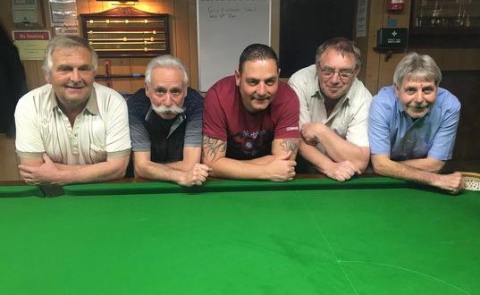 Two whitewash wins in snooker division three – The Voice