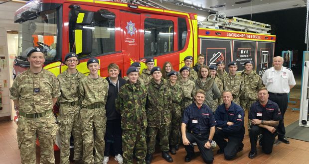 Air Cadets land at fire station – The Voice