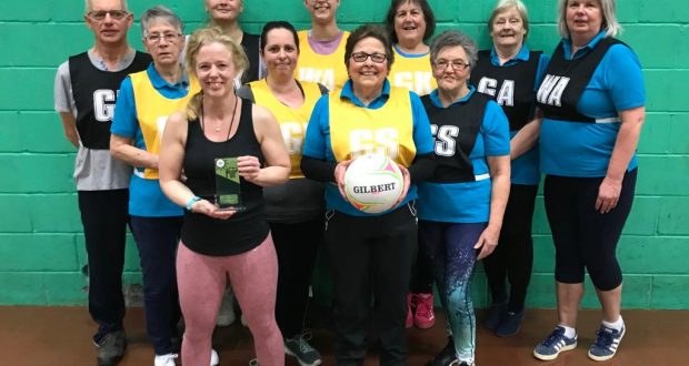 Walking netball wins award – The Voice