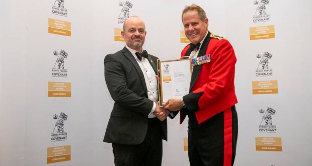 Trust’s gold win for armed forces – The Voice