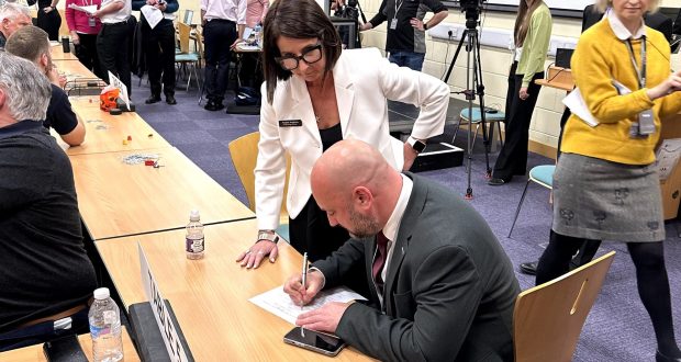 Conservative Marc Jones voted in for third term as Lincolnshire Police ...